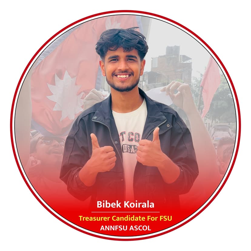 Bibek Koirala for FSU Treasurer